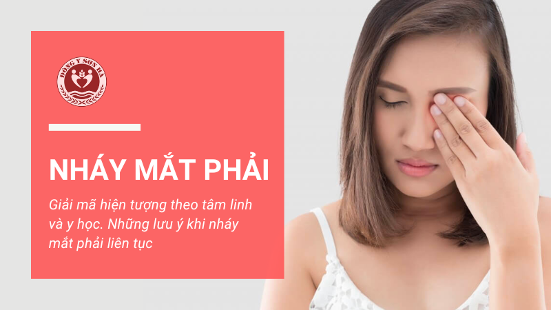 Giải mã hiện tượng nháy mắt phải theo y học có thể bạn chưa biết